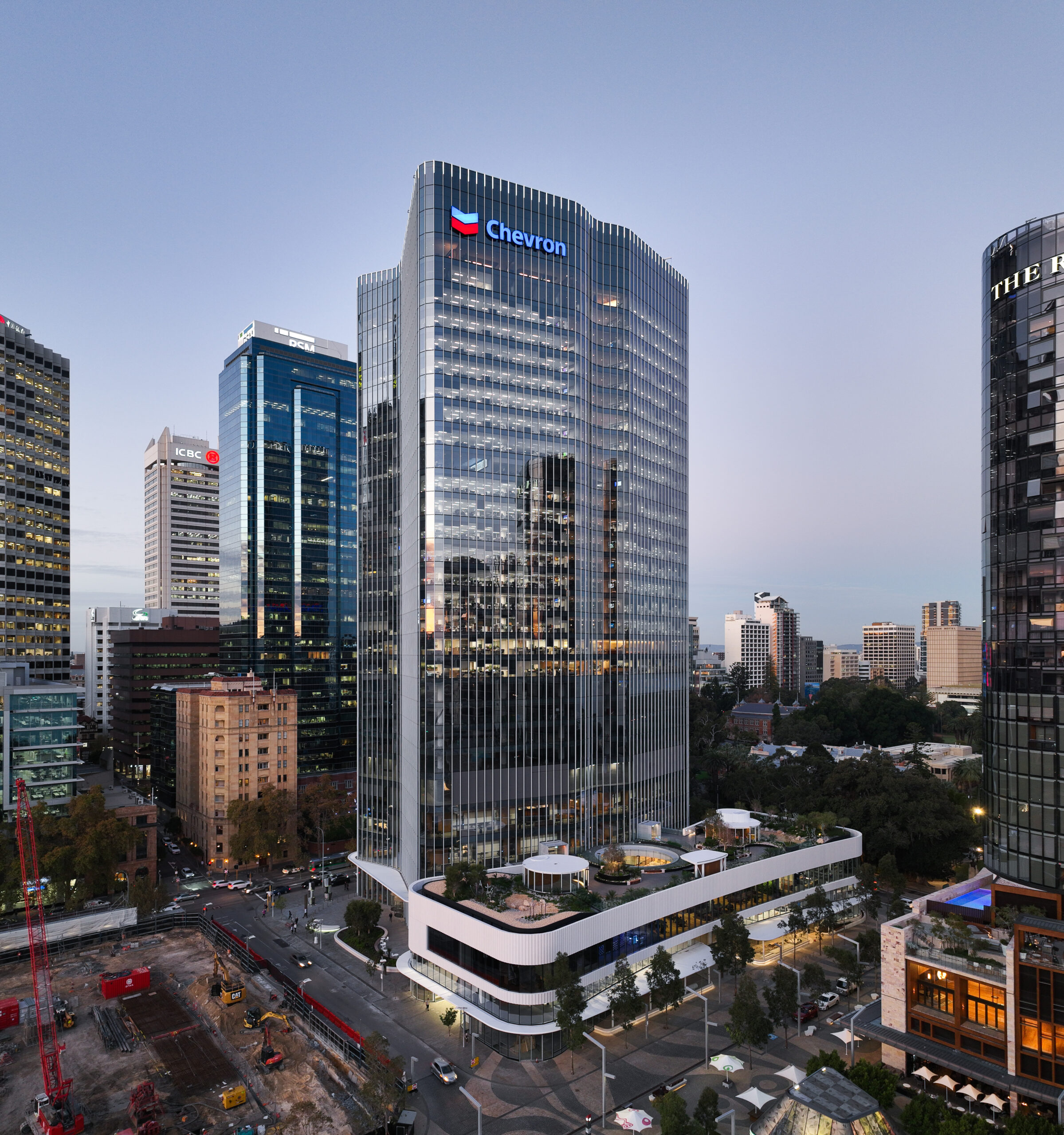 Chevron’s National Headquarters - One the Esplanade, Perth – UT Consulting